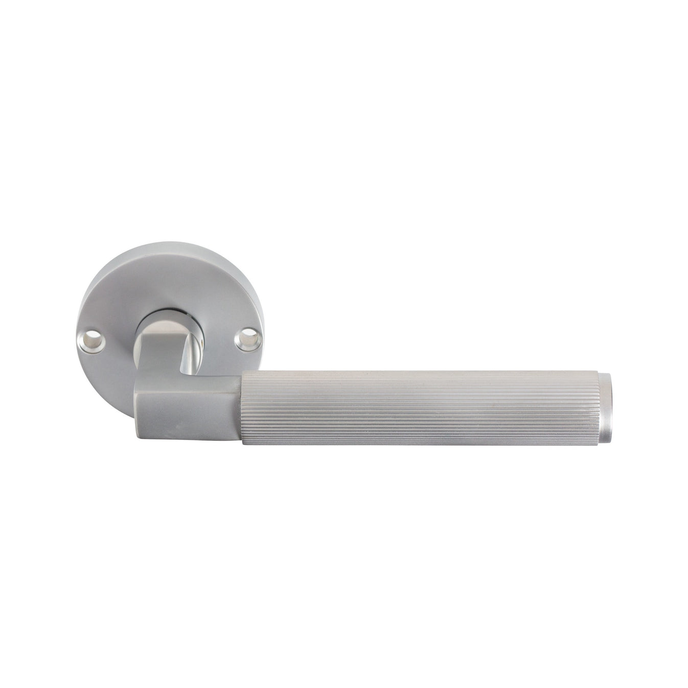 Signature Passage Lever Handle- Ribbed – Mother of Pearl & Sons Trading